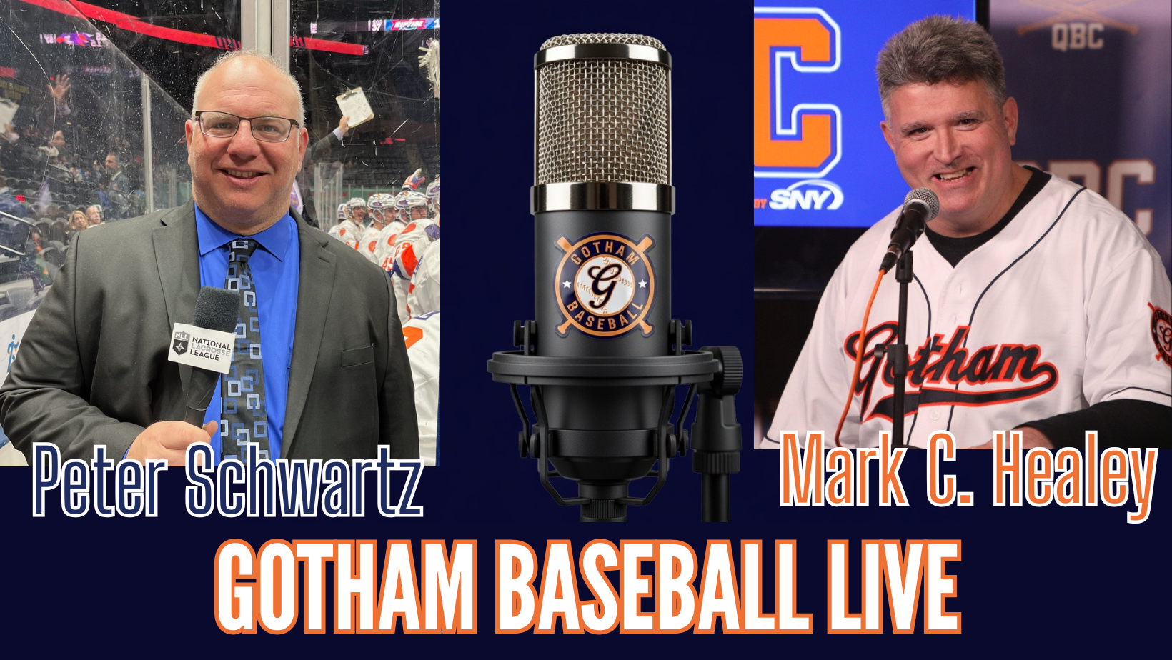 Peter Schwartz, Mark C. Healey To Co-Host New “Gotham Baseball LIVE ...